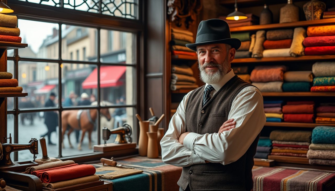 Châteaubriant : Joseph Hervé, un commerçant de tissus au parcours ...