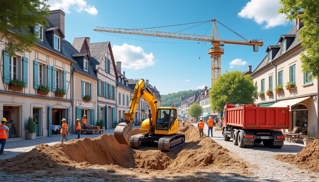 Châteaubriant : point sur l'avancement des travaux de la rue Pasteur ...