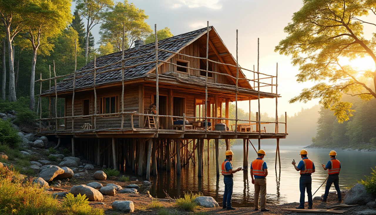 Construire une maison sur pilotis : ce qu'il faut savoir sans permis