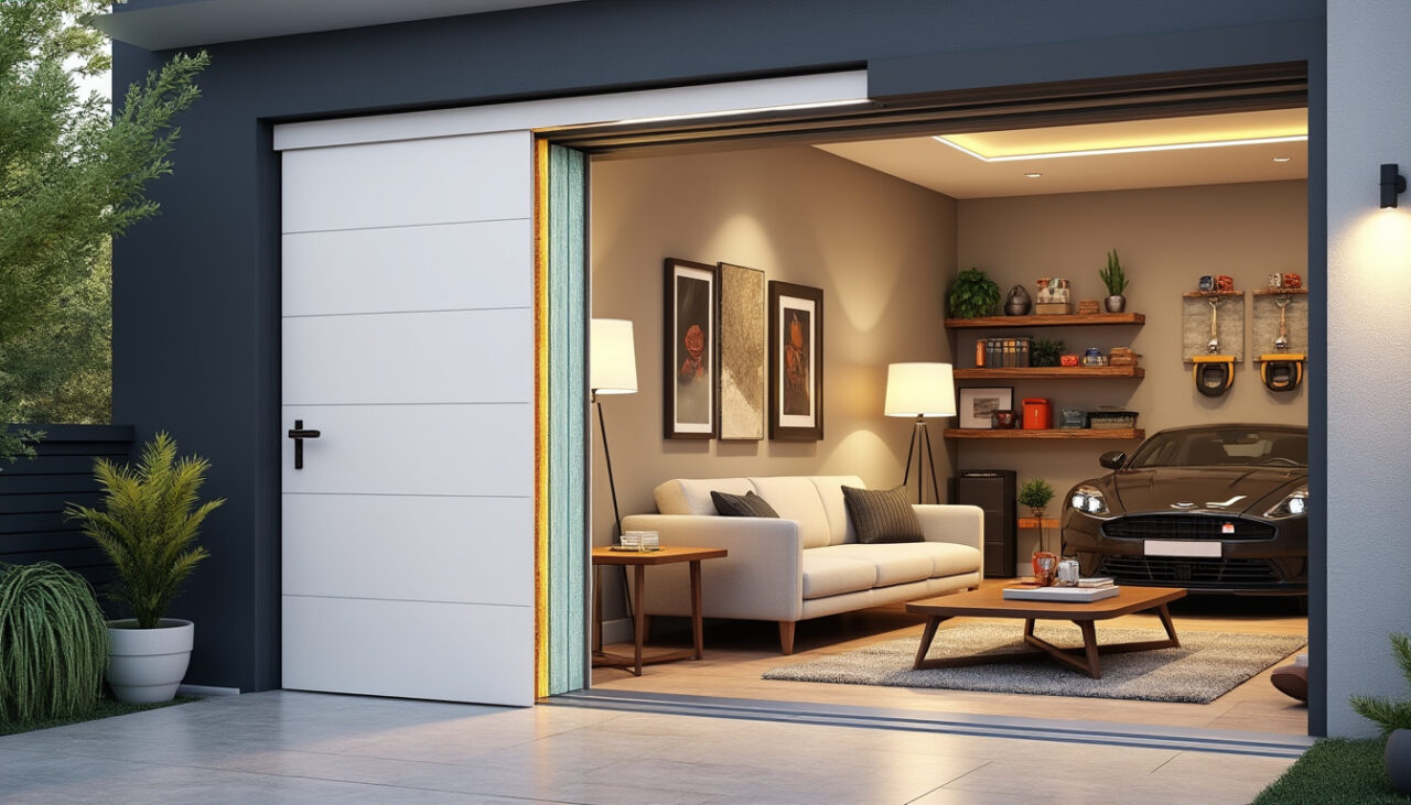 Porte Isolée Entre Garage Et Maison