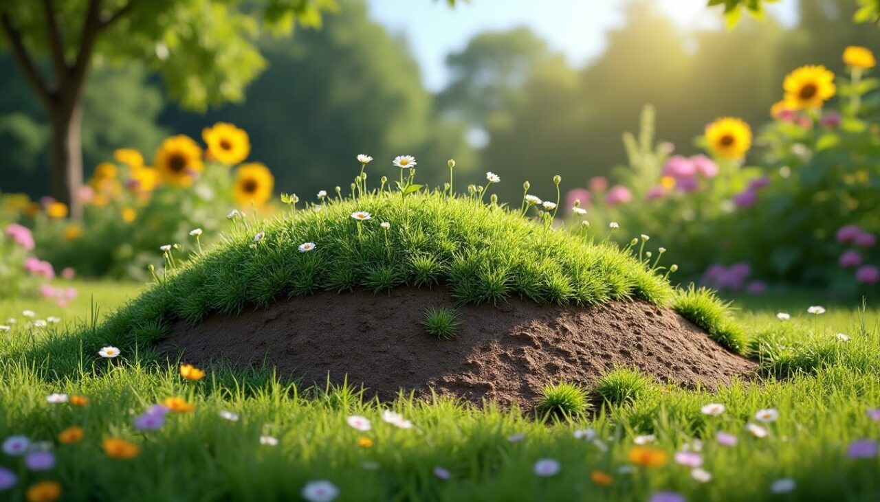 Petit monticule de terre : secrets d'un écosystème fascinant