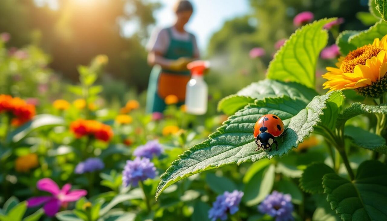 Éliminez les pucerons naturellement : astuces pour un jardin sain