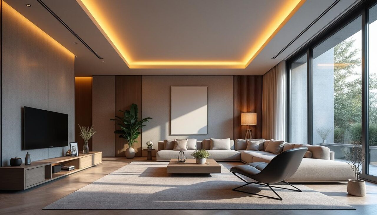 Installer des bandes LED au plafond pour une ambiance moderne